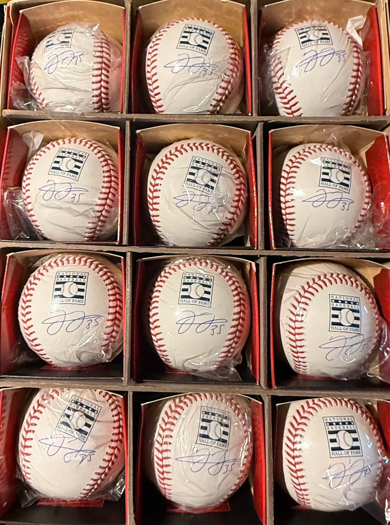 Frank Thomas Signed HOF Baseball w Beckett COA – ML Sports Enterprises